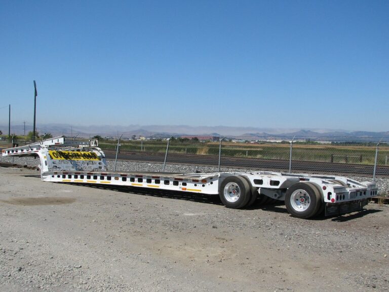 What Is A Lowboy Trailer? - Truck Driver Academy